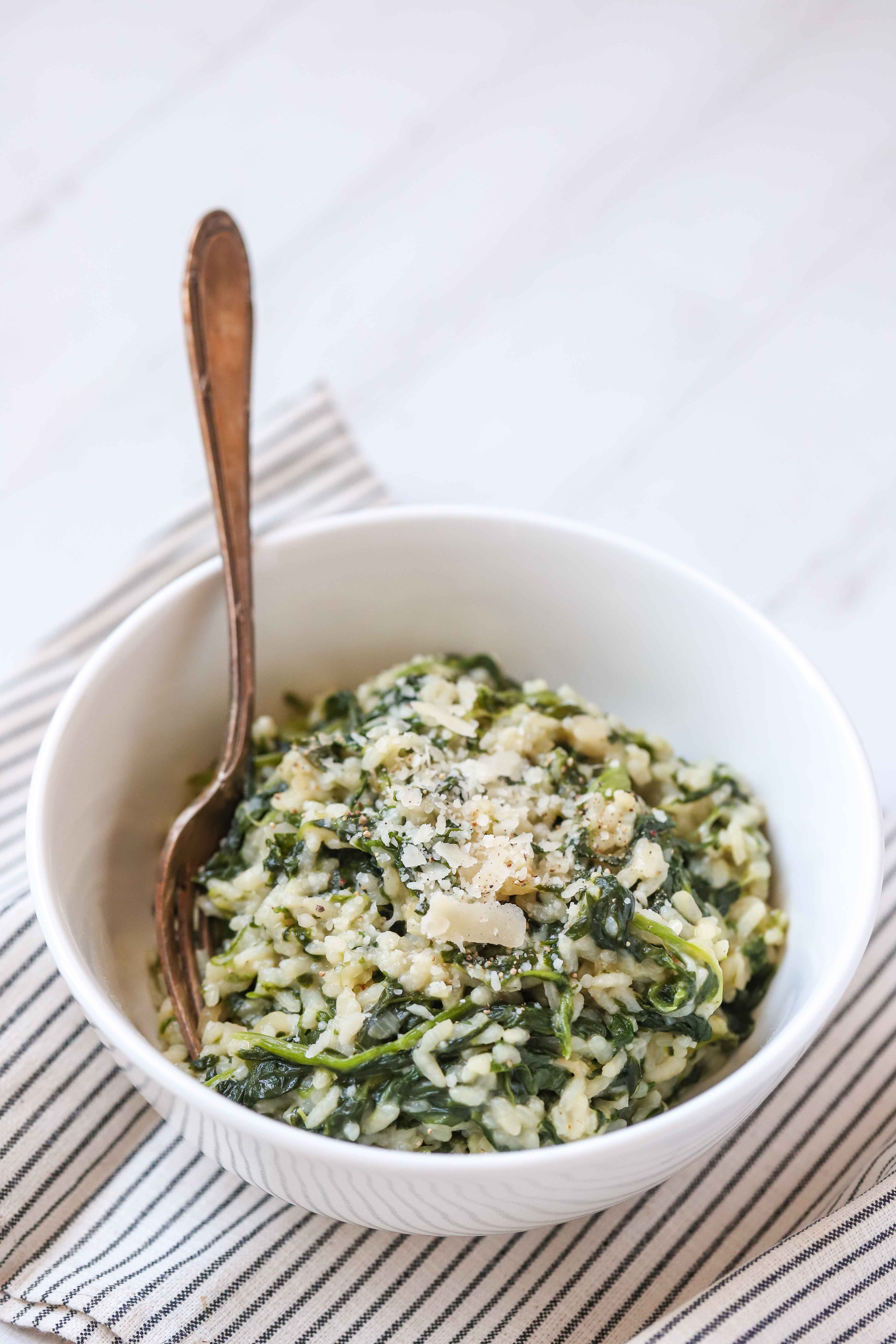 Spinach Risotto | 5-Ingredient Recipe | RunBuzz