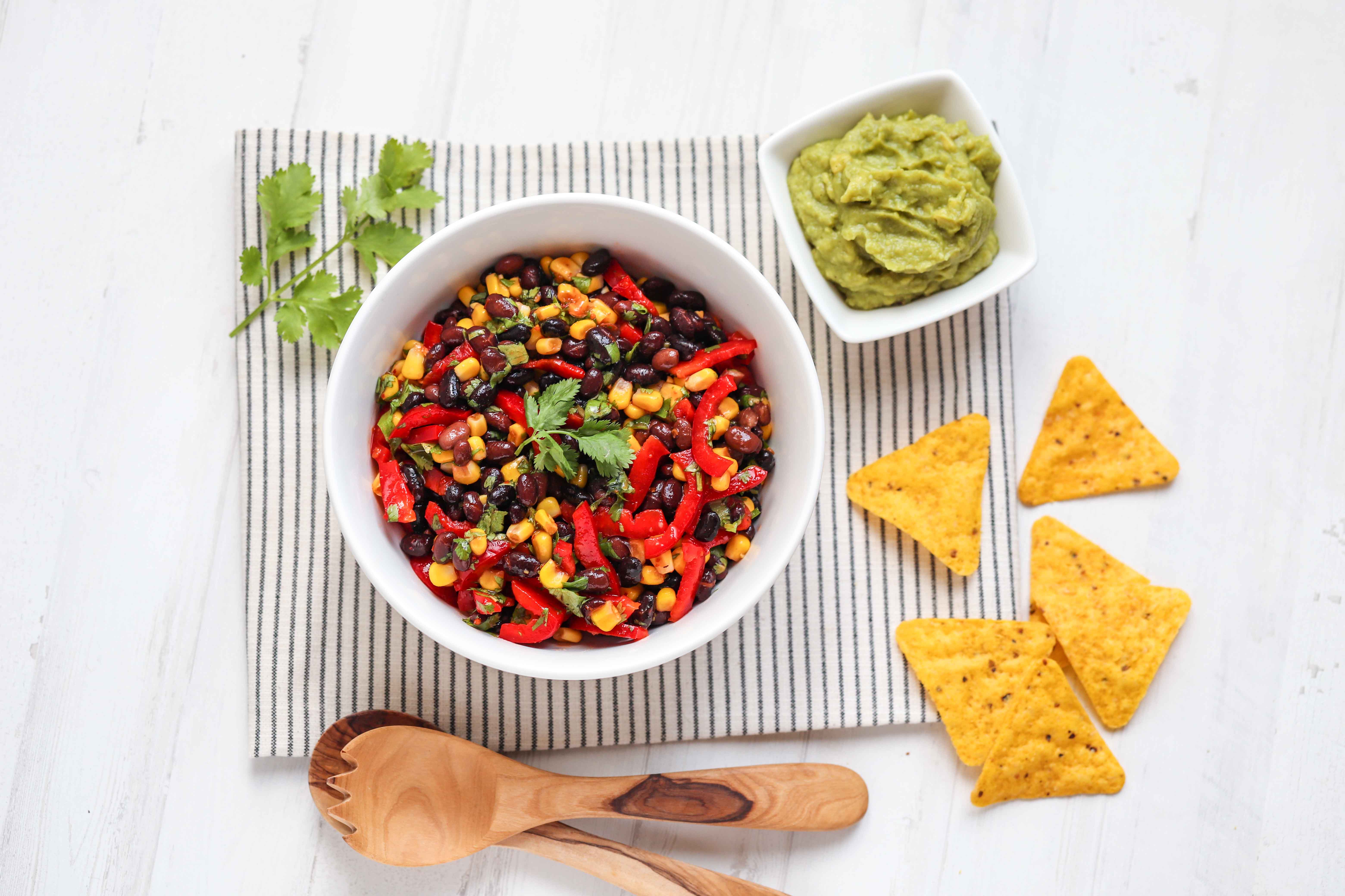 Vegetable Chili Salad | 5-Ingredient Recipe | RunBuzz